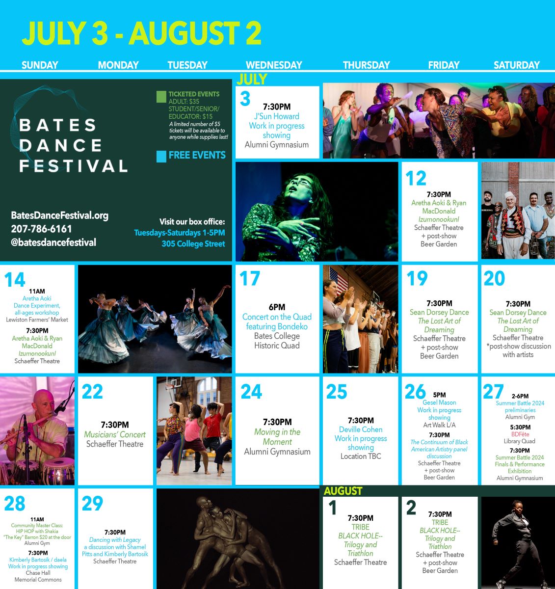 Bates Dance Festival